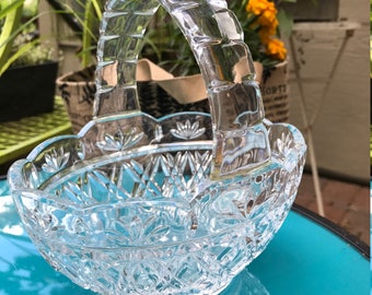 Crystal basket | Etsy