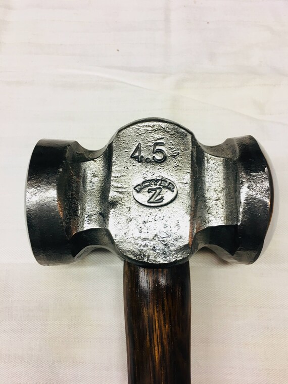 Blacksmith Rounding Hammer 4.5 Hand Forged by ROYER