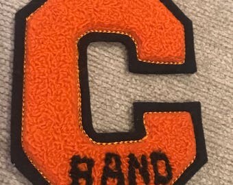 Letterman letters | Etsy