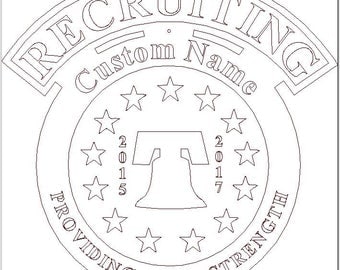 Army recruiter | Etsy