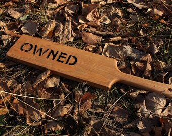 Wooden paddle | Etsy
