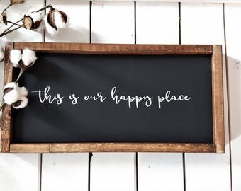 Our happy place | Etsy