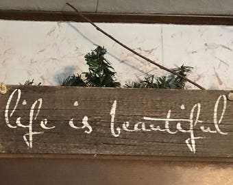 Inspirational plaque | Etsy