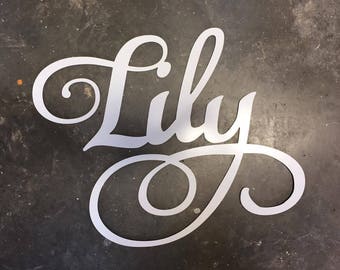 Laser cut words | Etsy