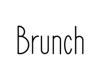 Brunch signs | Etsy