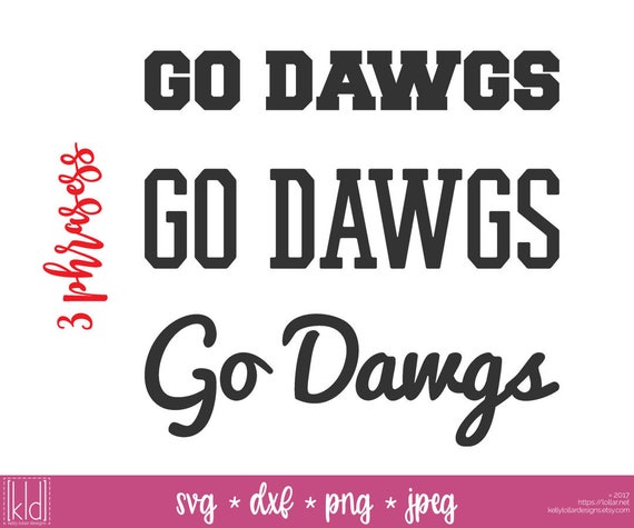 9 Bulldog SVGs - Go Dawgs - Dawg Football - High School or Little ...