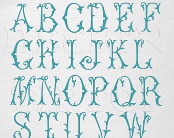 Ancient alphabet | Etsy