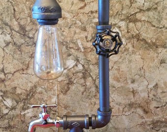 Steampunk lamp | Etsy