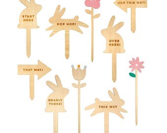 Easter egg hunt sign | Etsy