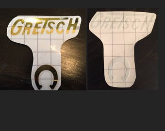 Headstock decal | Etsy