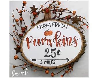 Farmhouse fall decor | Etsy