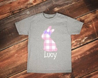 Girl easter shirt | Etsy