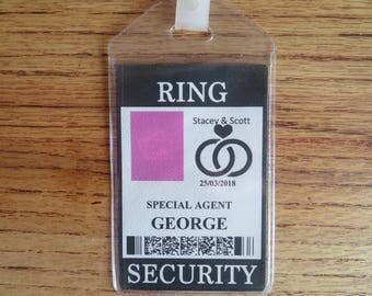 Ring Security Box comes with RING HOLDER inside Wedding box