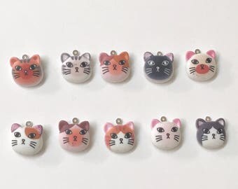 Crochet cat face | Etsy