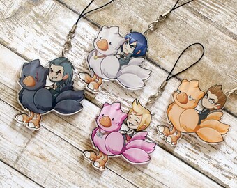 Final fantasy charm | Etsy