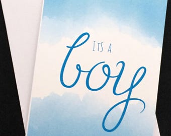 Its a boy card | Etsy