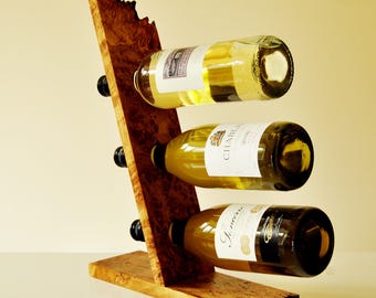 Wooden wine rack | Etsy