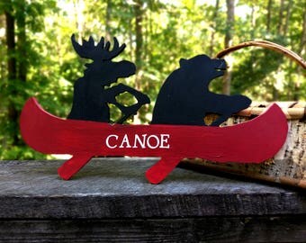 Canoe decor | Etsy