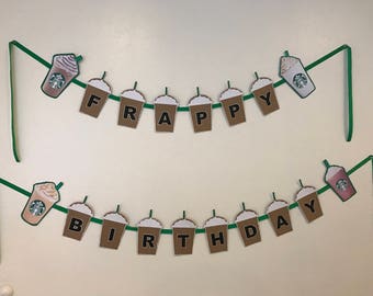 Frappy birthday | Etsy