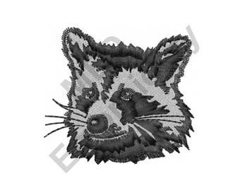 Raccoon Embroidery Pattern PDF Digital Downloadable 0001