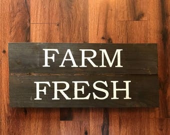 Farm fresh sign | Etsy