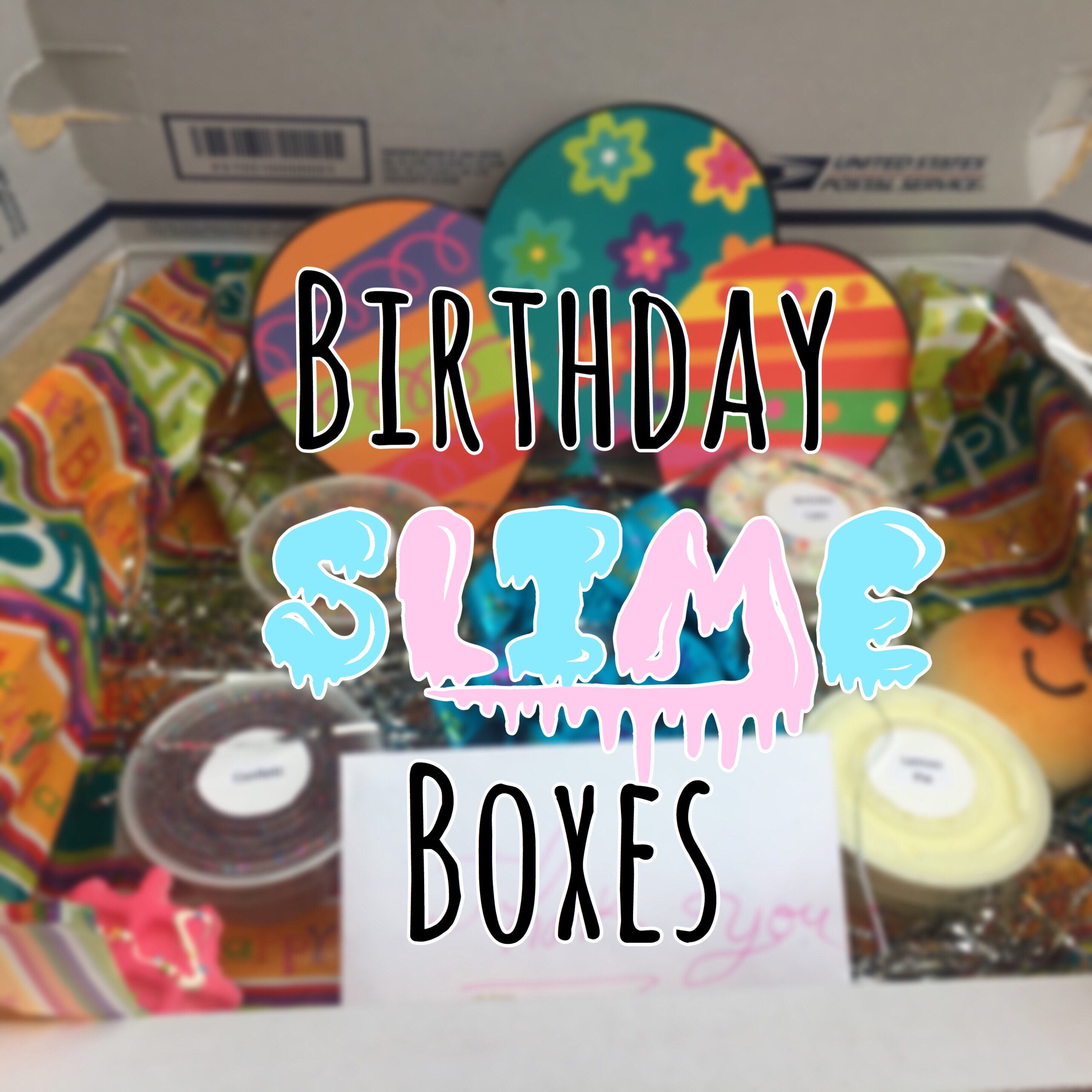 Birthday Slime Box