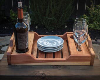 Wine serving tray | Etsy