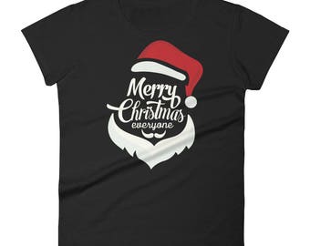 Santa claus tshirt | Etsy