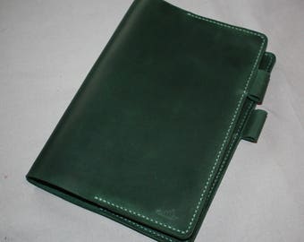 Leather book cover | Etsy