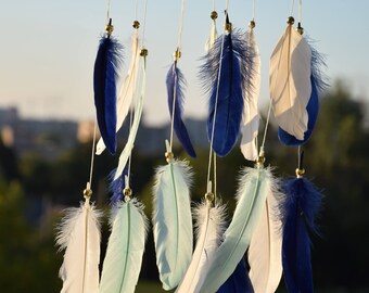 Feather mobile | Etsy