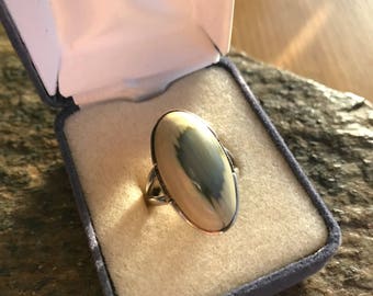 Natural stone ring | Etsy