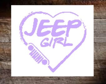 Jeep girl decals | Etsy