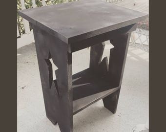 Primitive end table | Etsy