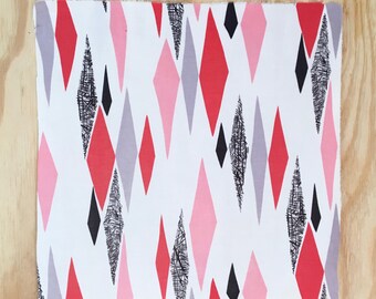 Mid century fabric | Etsy