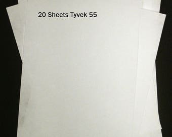 Tyvek Fabric Dupont Tyvek by the yard Sewing Supplies Wide