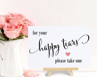 For your happy tears | Etsy