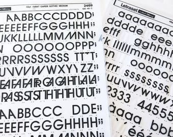 Letraset lettering | Etsy