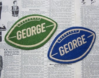 Vintage Felt Patch KYF Kenosha Youth Football Patch 1940s