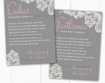 Guest bathroom sign | Etsy