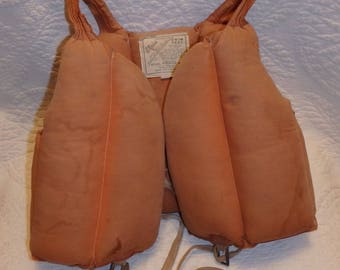 Vintage life jacket | Etsy