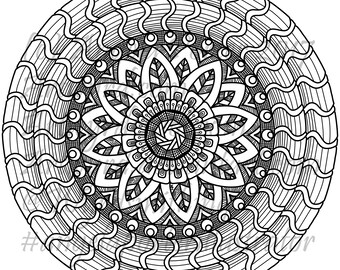 Intricately Entangled Colouring Sheet