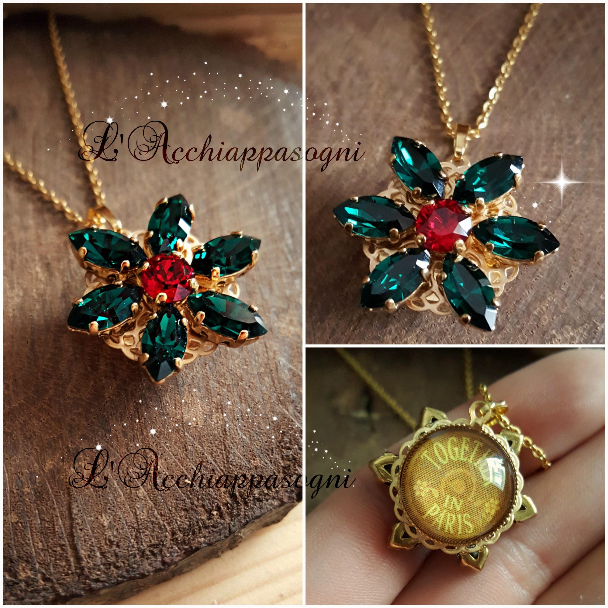 NEW Anastasia Together In Paris Necklace Miniature Anastasia