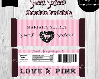 Chocolate bar label | Etsy