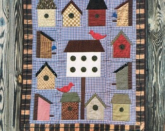 Bird quilt pattern | Etsy