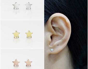 Star earrings | Etsy