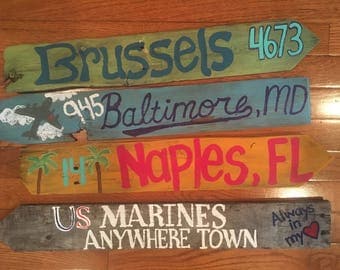 DR. SEUSS/Cat in the Hat...Whimsical directional SIGNS