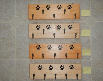 Dog leash rack | Etsy