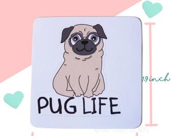 Pug stickers | Etsy
