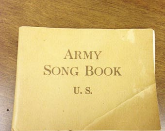 Antique songbook | Etsy