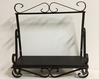 Vintage metal shelf | Etsy